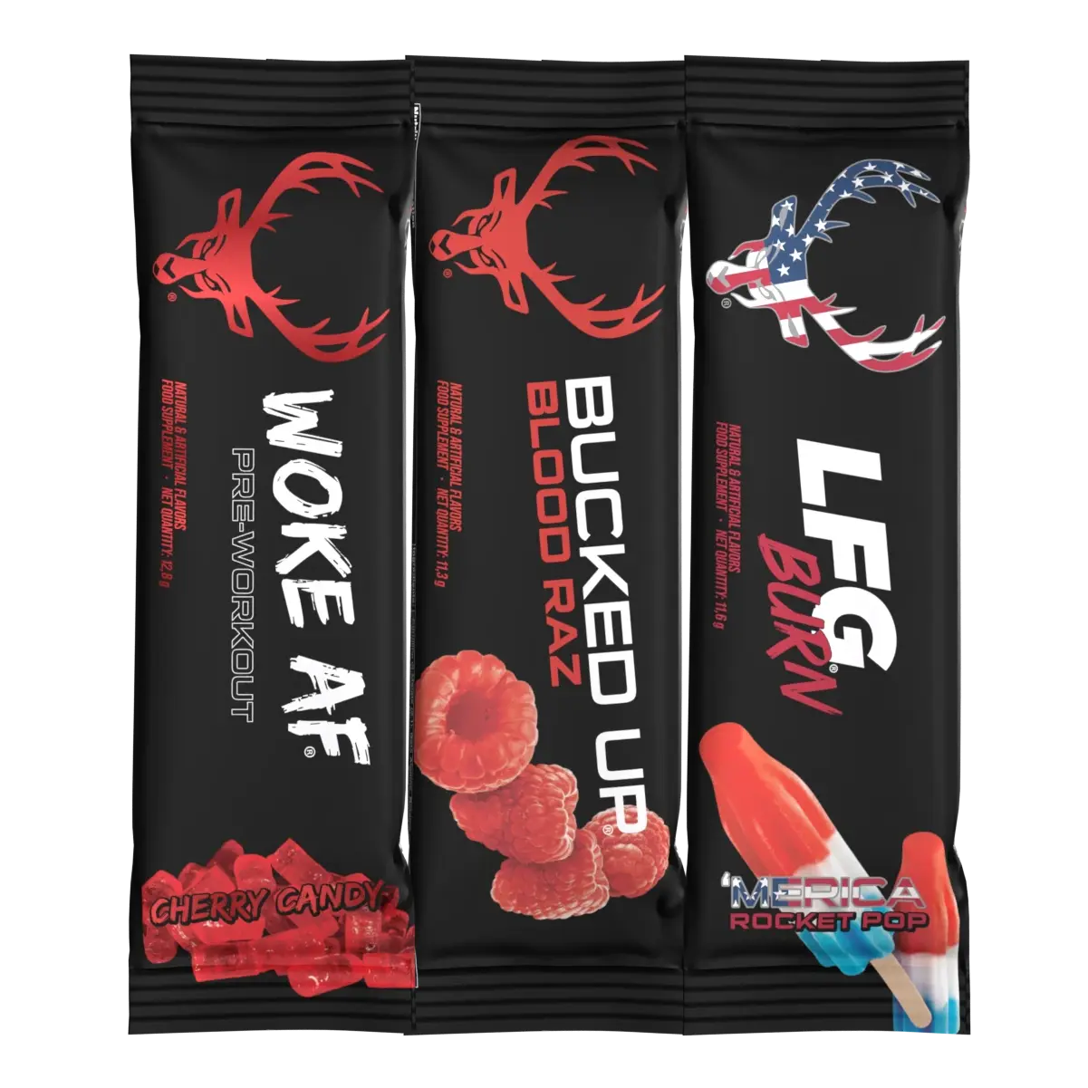 3x Sampler Stick Packs – Bucked Up UK